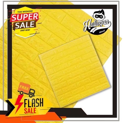 Jual Sticker Wallpaper Dinding 3d Foam Bata Putih dekorasiWallpaper ...