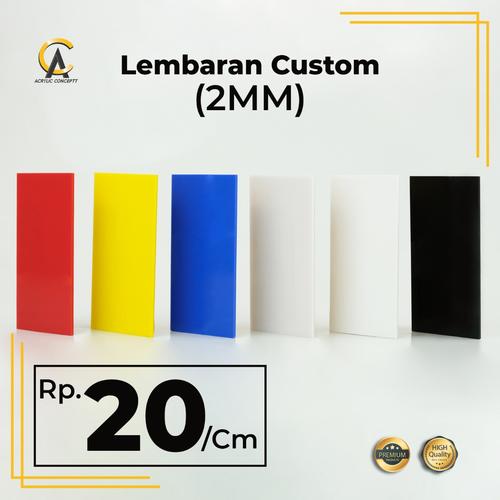 Jual Akrilik Lembaran Warna/Acrylic Lembaran Warna/Akrilik Custom ...