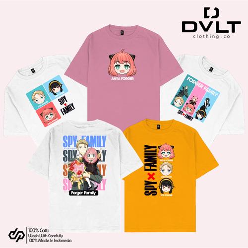 Jual Kaos Baju Anime Spy X Family Anya Forger Family Loid Forger Yor ...