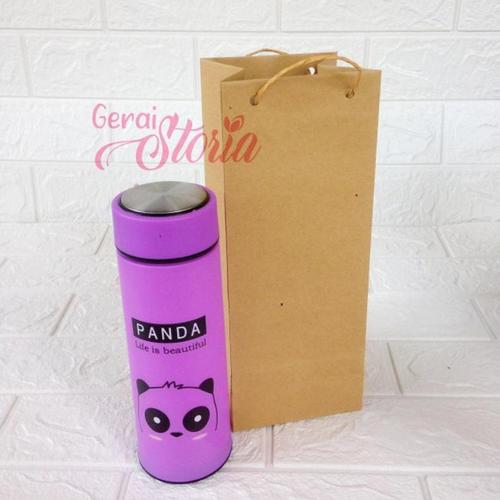 Jual PAPER BAG BOTOL POLOS UKURAN 10x10x25 | paper bag my bottle ...