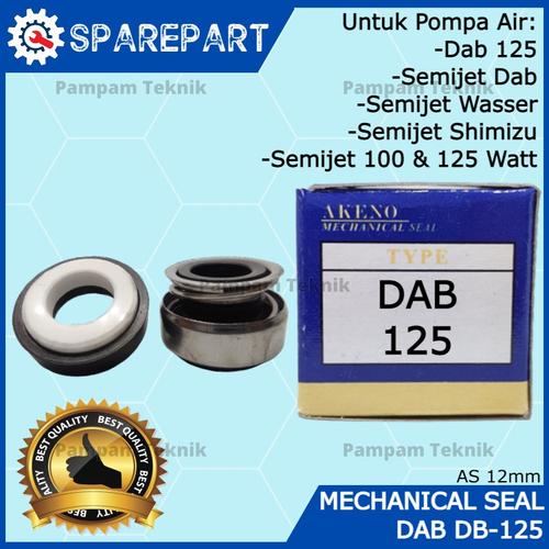 Jual MECANICAL SEAL DAB 125 SIL MEKANIK DAB-125 / MS-12 AS 12mm - Kab. Tangerang - PampamTeknik ...