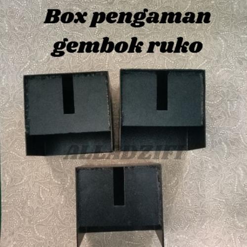 Jual kotak box gembok-pengaman gembok folding gate / pengaman gembok ...