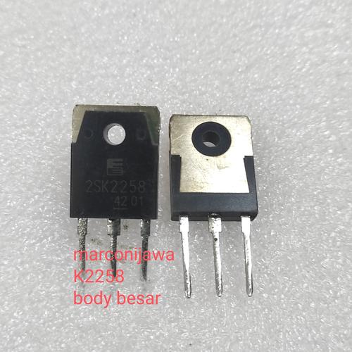 Jual K2258 2SK2258 transistor asli mosfet body besar - Jakarta Barat ...