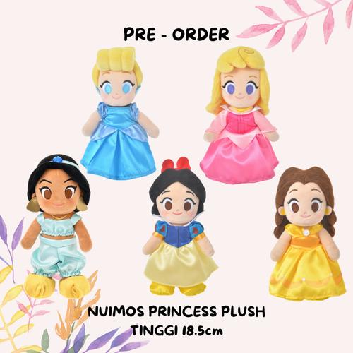 Jual Nuimos Princess Belle Aurora Jasmine Snow White Ariel Rapunzel ...