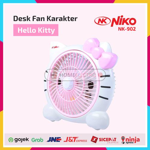 Jual Niko Desk Fan Karakter NK 902 Hello Kitty Kipas Meja 9 Inch 25 ...