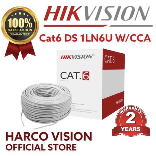 Jual Kabel LAN Hikvision UTP Cat 6 305 M DS 1LN6U W/CCA - Kota Bekasi - CCTV93 | Tokopedia