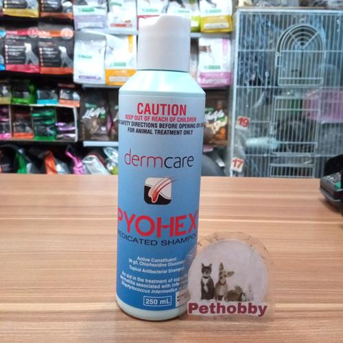 Jual Shampo Obat Kulit Untuk Hewan Dermcare Pyohex Medicated Shampoo ...