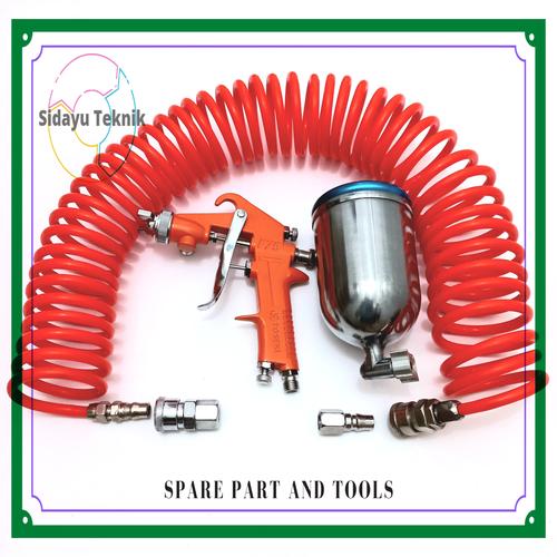 Jual Spray Gun F75 Selang Kompresor Angin 9 Meter - Kab. Tangerang ...