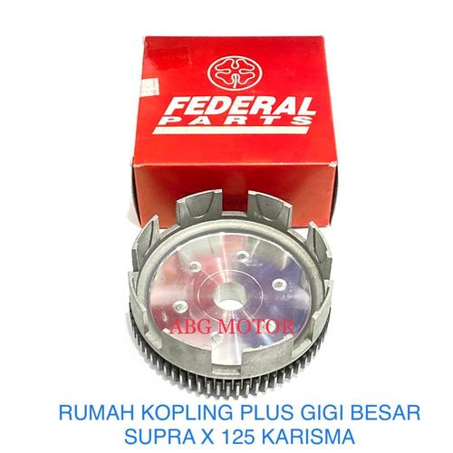 Jual RUMAH KAMPAS KOPLING PLUS GIGI KLOS BESAR KARISMA SUPRA X 125 FEDERAL - Kota Medan ...