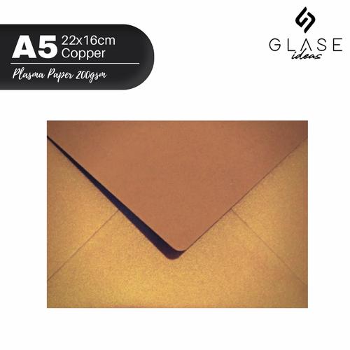 Jual Amplop Coklat Tembaga Tebal A5 Plasma 200gr amplop jasmine ...