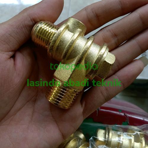 Jual one way check Valve kompresor 1/2 hp 1 hp 2 hp ukuran drat 1/2 - 3 ...