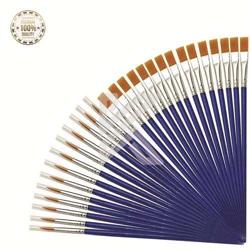 Jual Kuas Lukis Kecil - Kuas Satuan - Kuas Mewarnai ROUND/FLAT - ROUND ...
