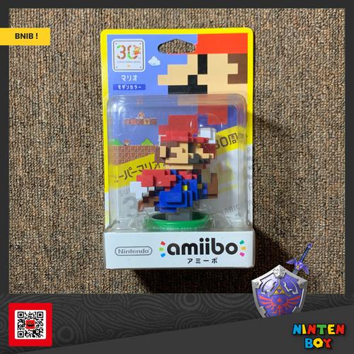 Jual Amiibo Super Mario 8-Bit Mario Modern Color 30th Anniversary - Kab ...