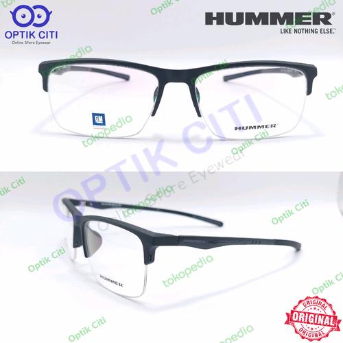 Jual frame kacamata pria sporty hummer H 767 Size Lebar Ada Pegas ...