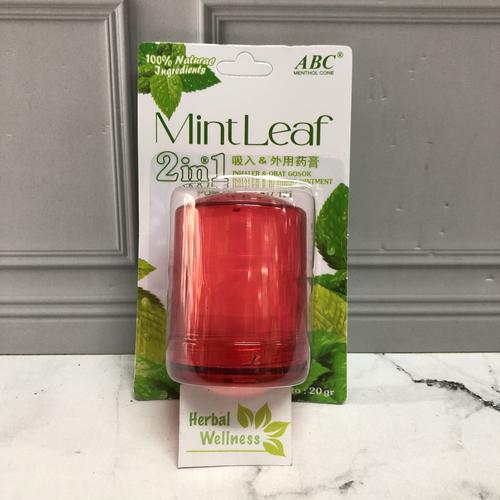 Jual ABC MENTHOL CONE 2in1 - 20gr INHALER & OBAT GOSOK - Jakarta Barat ...