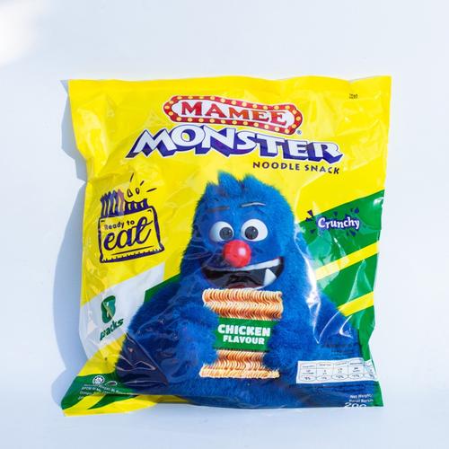 Jual mamee monster chicken / bbq noodle snack - chicken - Jakarta ...