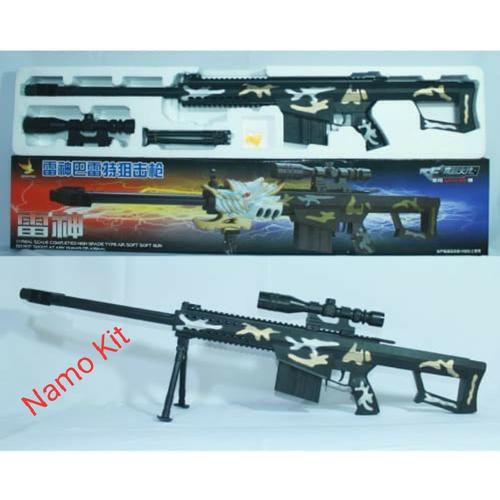 Jual Jual Mainan Tembakan Sniper Kokang Barret M82 Camouflage 90cm DongYing - Jakarta Utara ...