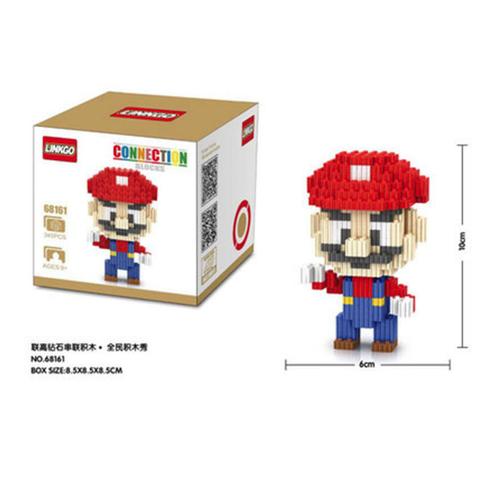 Jual Mini Nano Block Super Mario and friends Mainan Balok 3D Linkgo ...