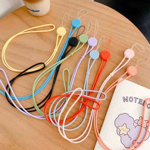 Jual TALI LANYARD STRAP FOR PHONE / PODS SILICONE - PURPLE - Jakarta ...