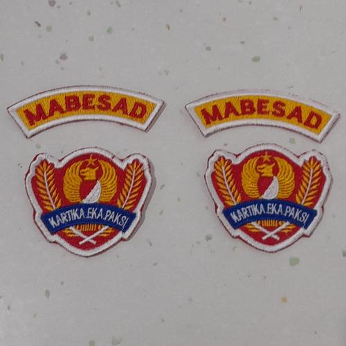 Jual Badge Bordir Logo Mabesad + Badge Tulisan Mabesad - Kota Bekasi ...