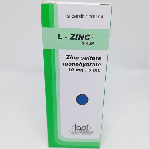 Jual L zinc syrup 100ml - Jakarta Barat - Asli medika | Tokopedia