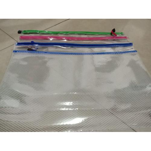 Jual Zipper Bag 2 Sap A3 - Map Jaring - Map Plastik Resleting - Kota ...