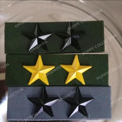 Jual PANGKAT TOPI PET PDH MAYJEND - PANGKAT TOPI PET PDL MAYJEN LOGAM ...