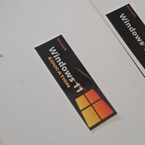 Jual Windows 11 black shine stiker hologram edition 2022 - w11 ...