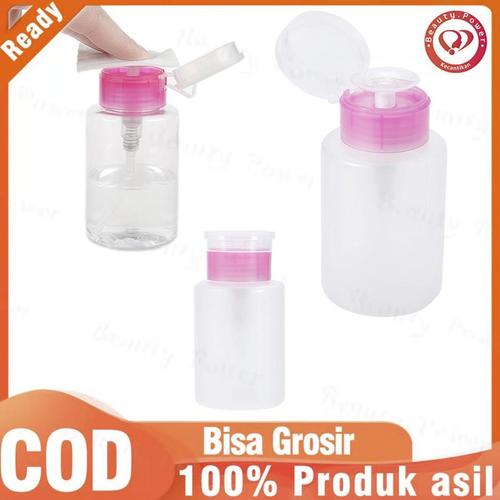 Jual READY Botol Dispenser Kosong Model Tekan/Botol Pump Nail Art ...