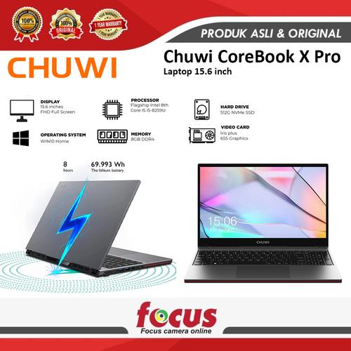 Jual Chuwi CoreBook X Pro Laptop 15.6 inch Intel Core i5-8259U ...