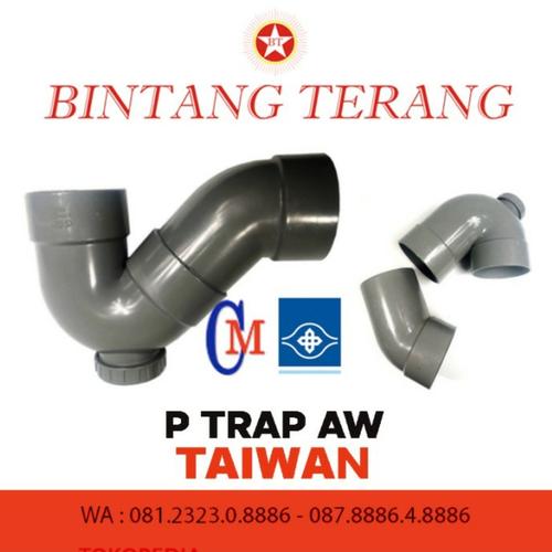 Jual P Trap PVC 2 inch Taiwan / Ptrap Aw 2"/ Leher Angsa PVC / Gulu ...