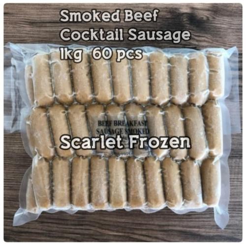 Jual Smoked Beef Sausage | Sosis Sapi 1kg - 40pcs - Jakarta Barat ...