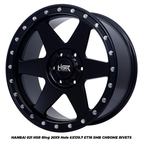 Jual Velg Mobil Racing HSR HANBAI Ring 20 For Fortuner,Pajero ...