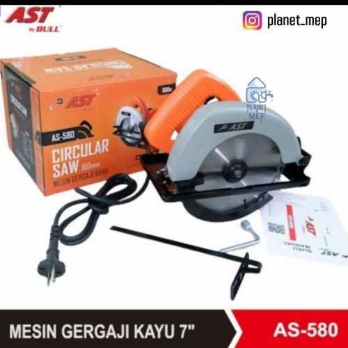 Jual AST CIRCULAR SAW AS-580 MESIN GERGAJI KAYU - Kota Denpasar ...