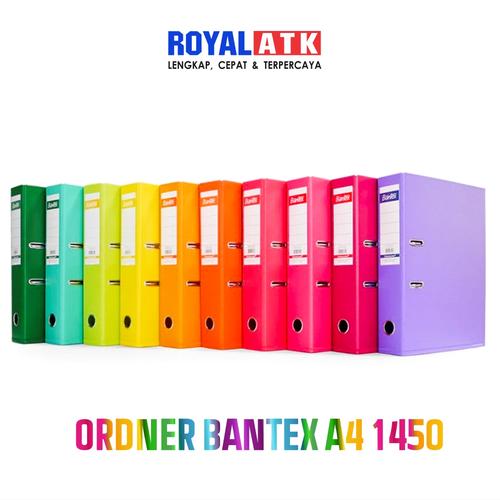 Promo Folder Arsip Ordner / Odner Bantex A4 7cm Warna 1450 - 1450 01 ...