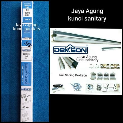 Jual Sliding Rel Dekson Galvanis Rail Sliding G3 1800m Dekson - Jakarta ...