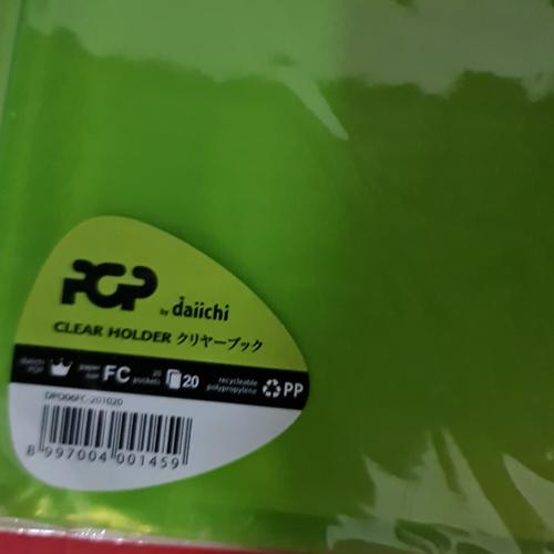 Jual map clear holder isi 20lembar merk daichi - Hijau - Jakarta Barat ...