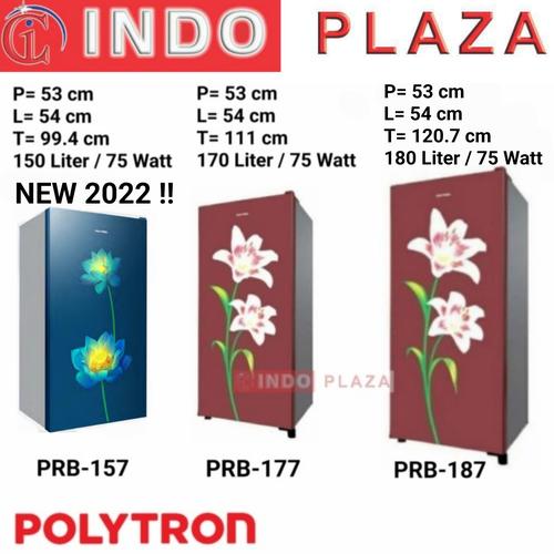 Jual KULKAS POLYTRON 1 Pintu PRB-157 / 177 / 187 NEW 2022 - PRB 157 ...