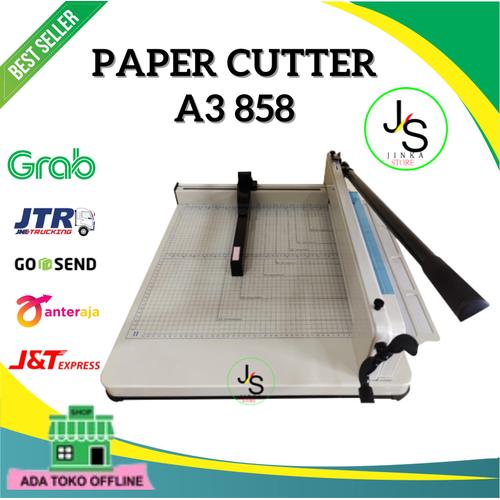 Jual Mesin Thick Layer Paper Cutter A3 858 - Alat Pemotong Kertas 1 rim ...