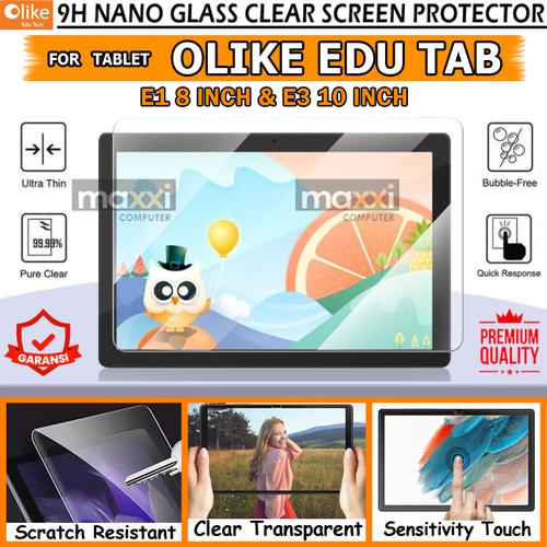 Jual Olike Edu Tab Edutab E1 E3 8 10.1 Inch Anti Gores Kaca Tempered ...