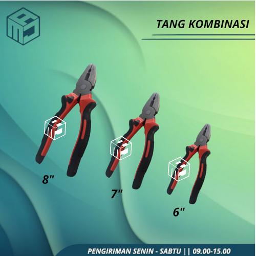 Jual TANG KOMBINASI TERSEDIA UKURAN 6 INCH 7 INCH & 8 INCH - 7 inch ...