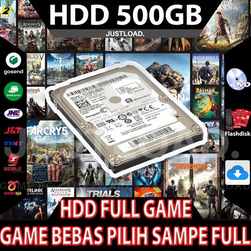 Jual Hardisk Laptop FULL GAME HDD 2.5 500GB GAME BEBAS PILIH TERMURAH ...