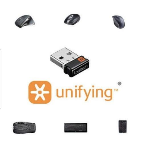Jual Wireless dongle receiver unifying for logitech mouse keyboard ...