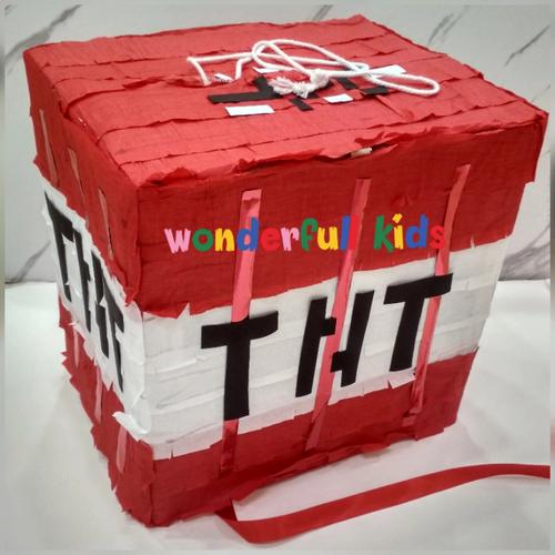 Jual pinata tnt Minecraft/pinata TNT/pinata box/pinata ulang tahun ...