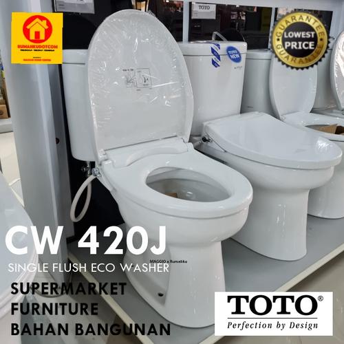 Jual KLOSET DUDUK TOTO FREE KIRIM JABODETABEK - CW 420 SMART WASHER ...
