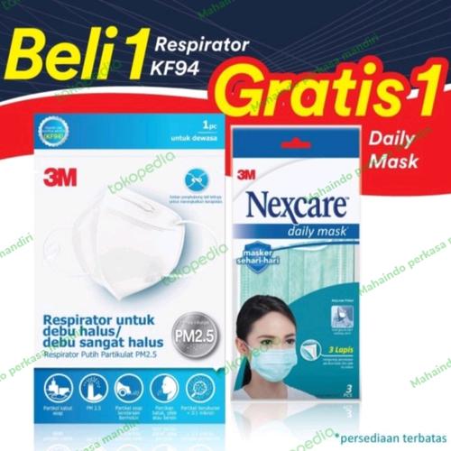 Jual 3M Respirator KF94 Korea + Daily Mask - Kota Tangerang - Mahaindo ...