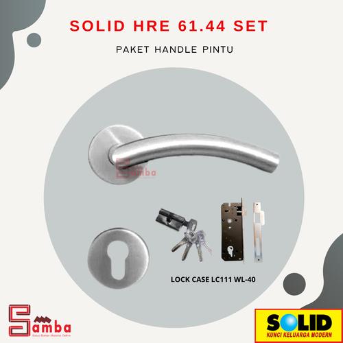 Jual SOLID HRE 61.44 PAKET GAGANG PINTU SET [HRE 6144] PAKET HANDLE ...
