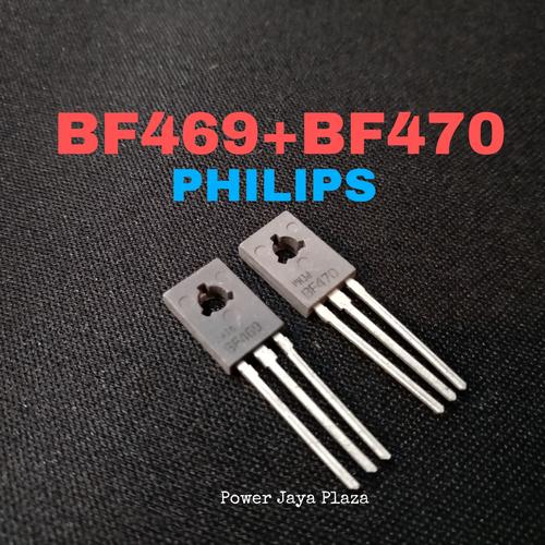 Jual Transistor BF469+BF470 Philips original abu-abu - Kota Bandung ...