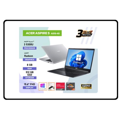 Jual ACER ASPIRE 5 A515 AMD R3 5300 15.6 16GB 512GB SSD 1TB RADEON ...