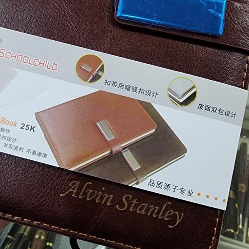 Jual Business Note book 25K Agenda Polos bisa di Laser Nama atau Logo ...